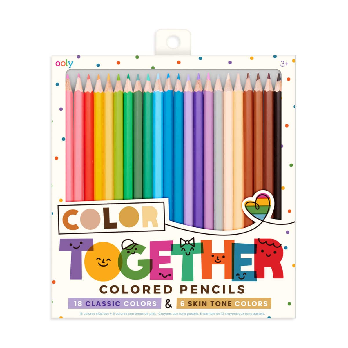 Ooly Potloden Color Together (24 stuks) - Grasonderjevoeten.nl