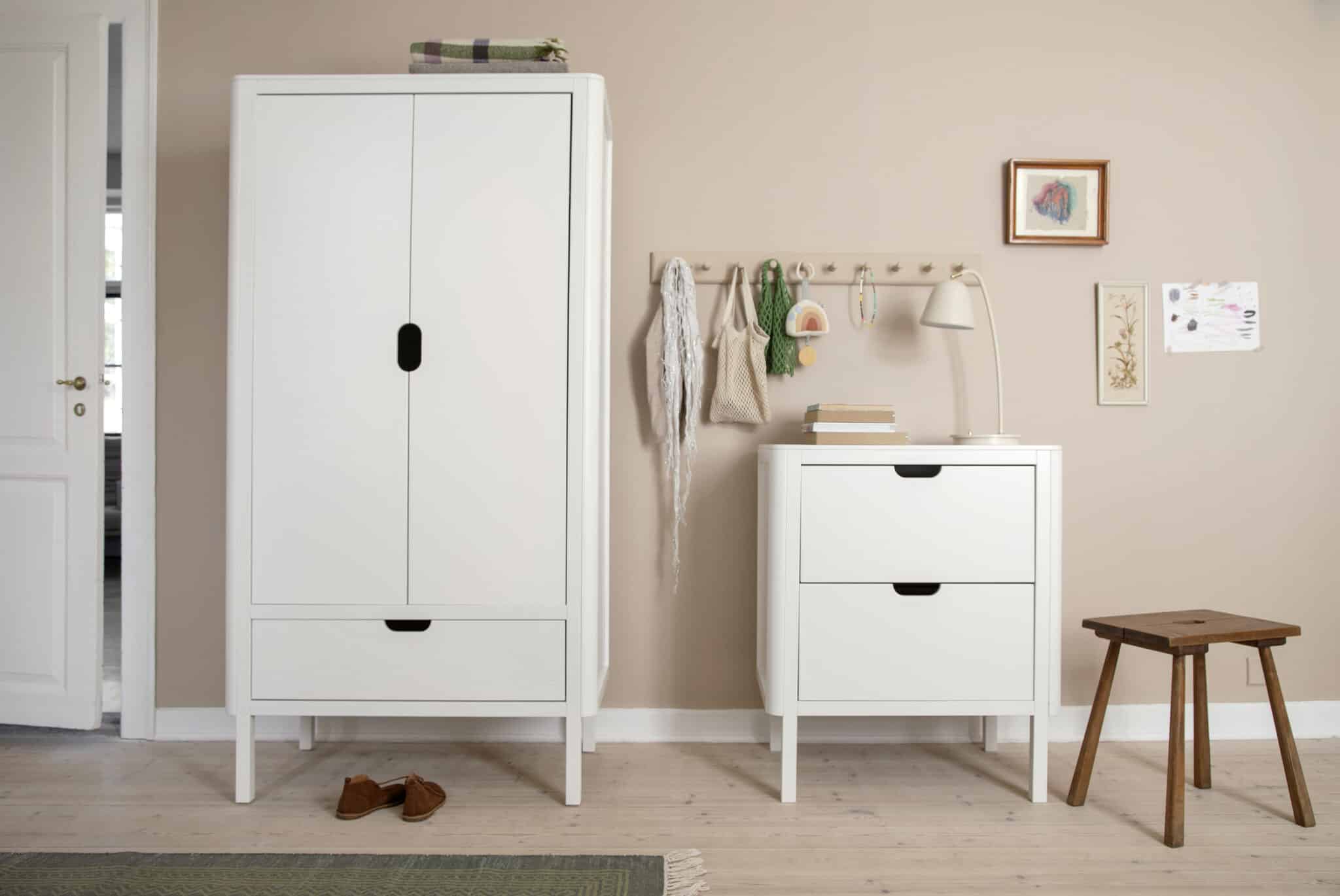 Sebra Commode met lades - Wit - Grasonderjevoeten.nl