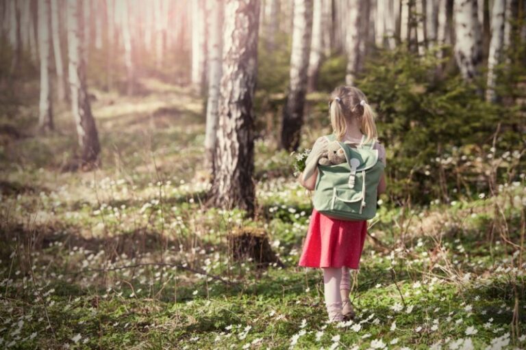 Blafre Rugzak Retro Peuter - Appeltjes Groen - Grasonderjevoeten.nl