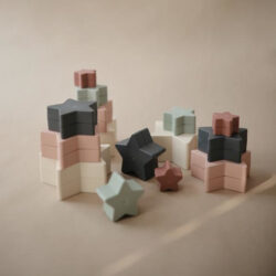 Mushie Stapeltoren Stapelbakjes - Nesting Stars + 0jr
