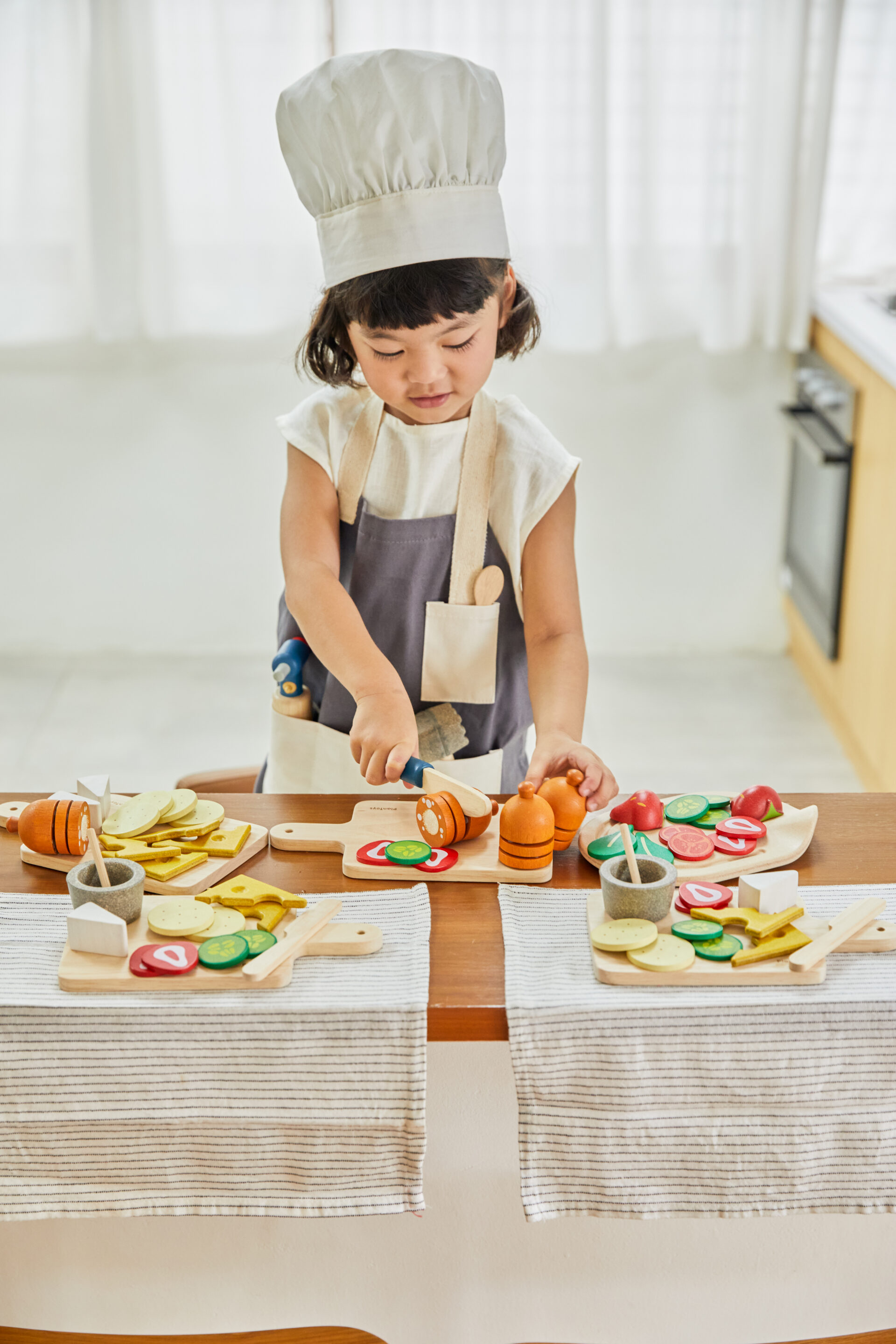 Plantoys Speel Set - Kaas en Charcuterie Plank+2jr - Grasonderjevoeten.nl
