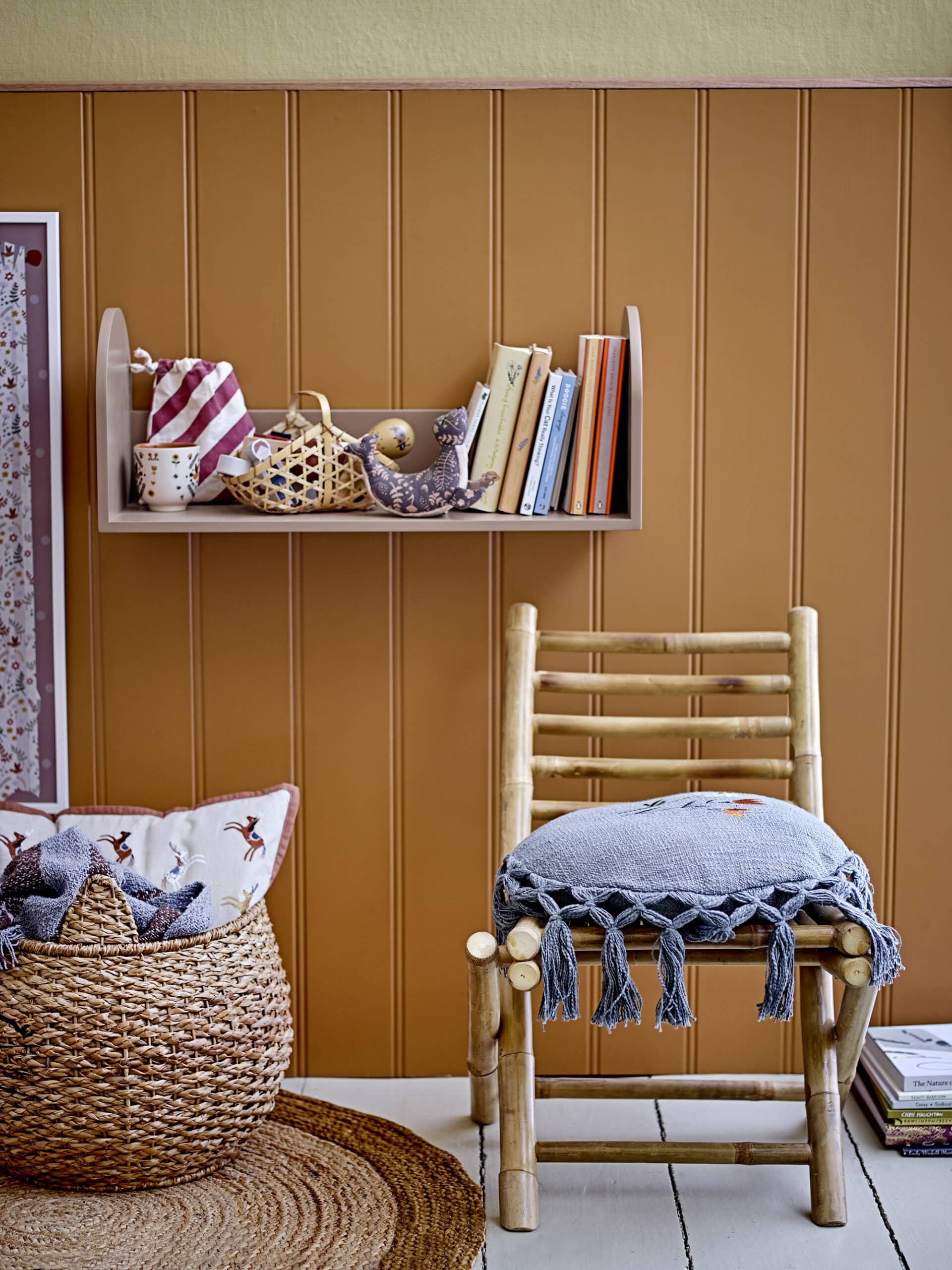 Bloomingville Opbergmanden Milus - Hond en Kat (set van 2)