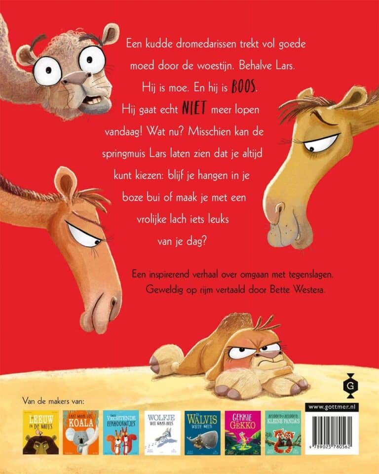 Lars de Dwarse Dromedaris - Grasonderjevoeten.nl