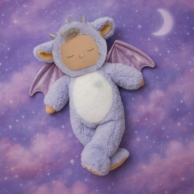 Olli Ella Pop Cozy Dinkum Dragon Rory Lavender - Grasonderjevoeten.nl
