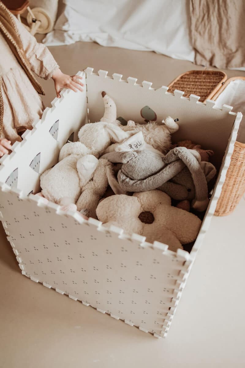 Play and Go Puzzelmat Numbers Terrazzo EVA - Grasonderjevoeten.nl