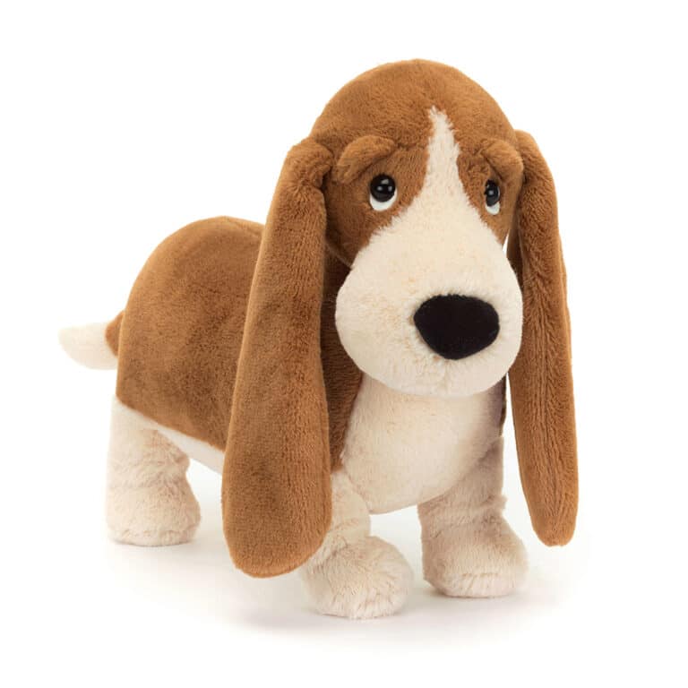 Jellycat Knuffel Hond Randall Basset Hond - Grasonderjevoeten.nl