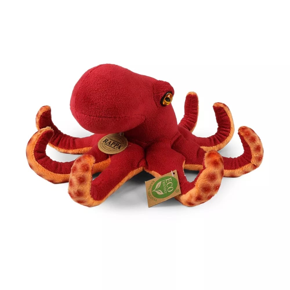 Rappa Knuffel Octopus 25 cm - Grasonderjevoeten.nl