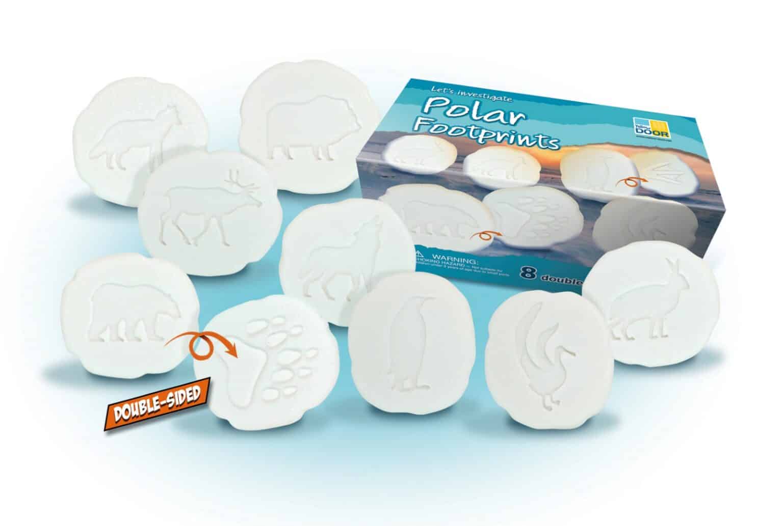 Yellow Door Sensory Play Stenen Let's Investigate Pootafdrukken ...