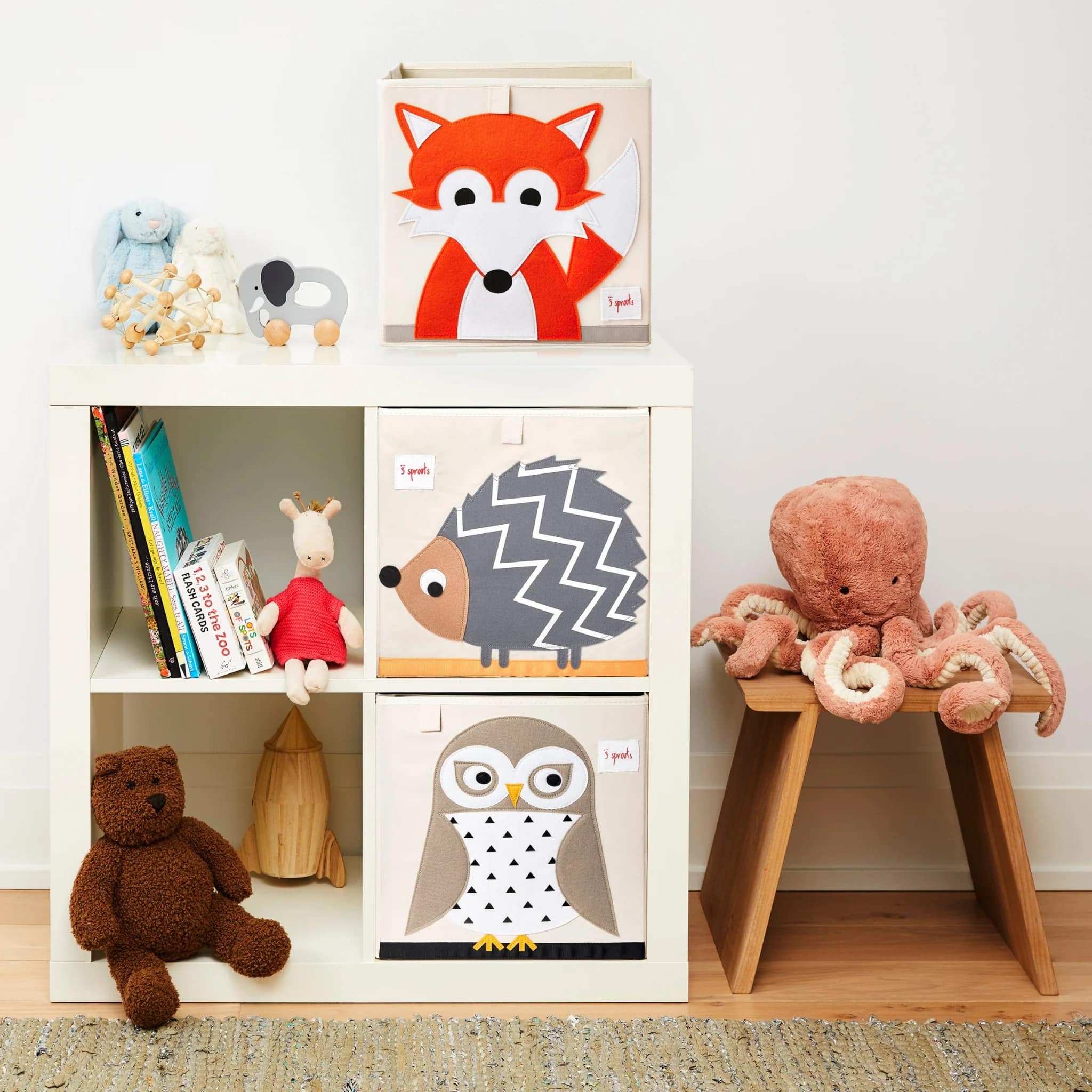 Opbergdozen kinderkamer - Grasonderjevoeten.nl